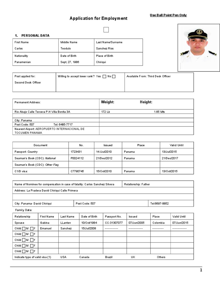 Application (1) - 3 Complete and Filling | PDF