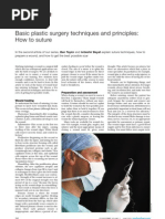 Laceration Repair: Suture Types & Techniques | PDF | Surgical Suture ...