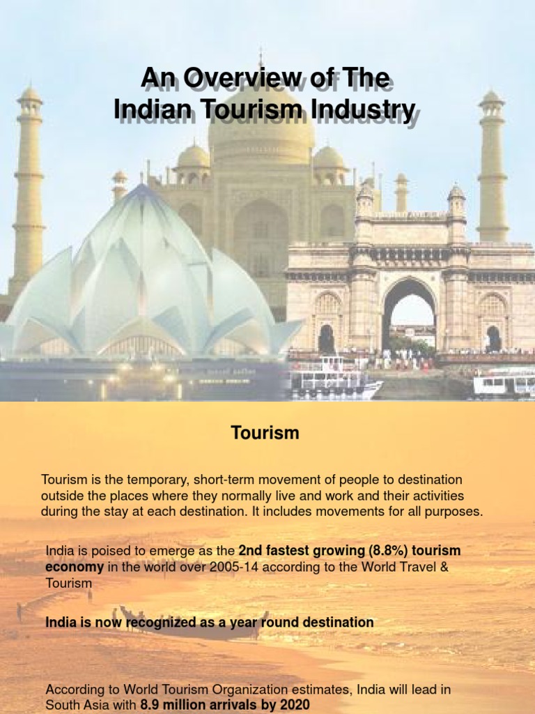 An Overview of Indian Tourism Industry | PDF | Tourism | Services ...