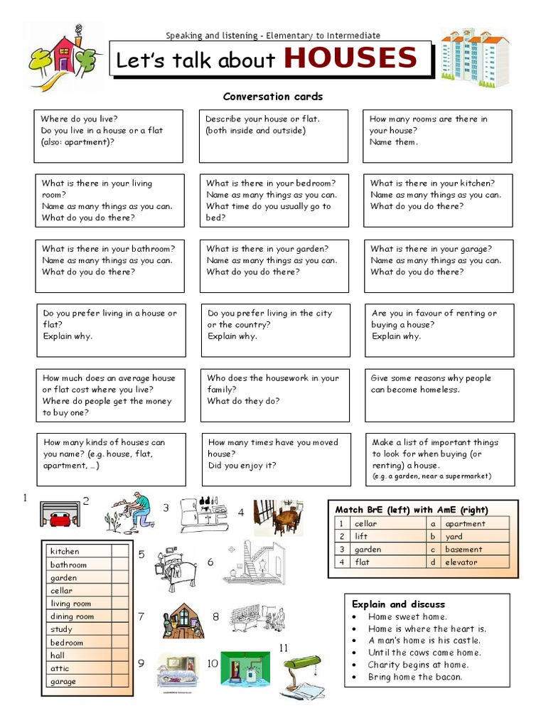 Islcollective Lets Talk About Houses 187014cb51e88aaad28 19038028 | PDF ...