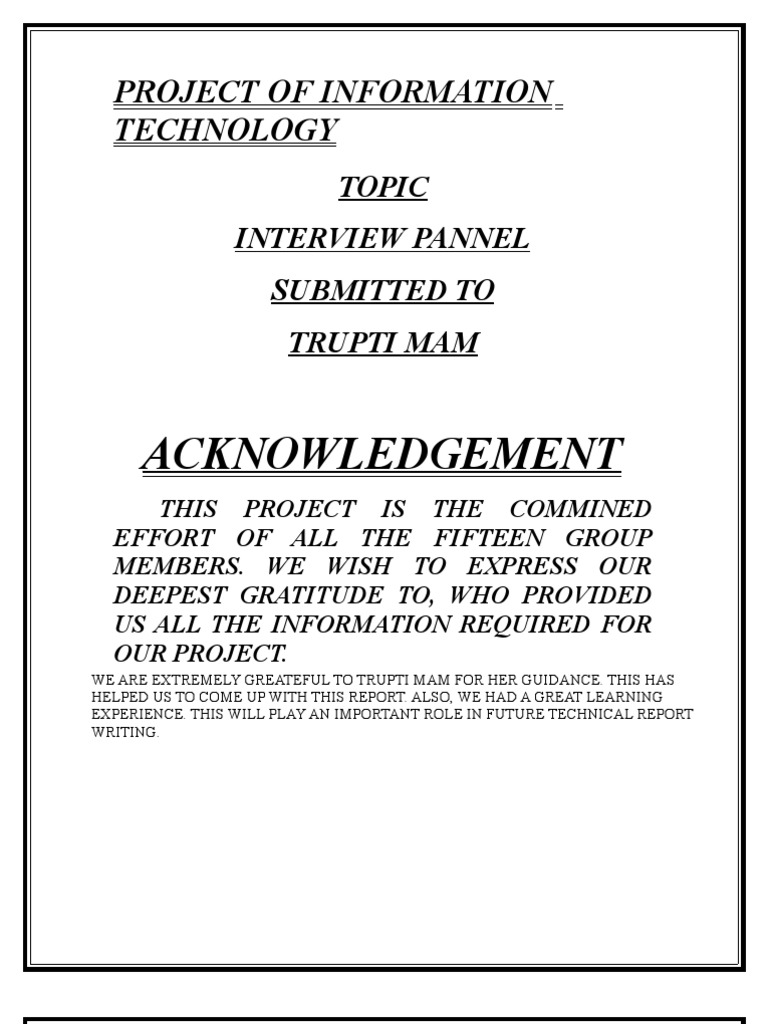 Project of Information Technology | PDF | Economies | Business
