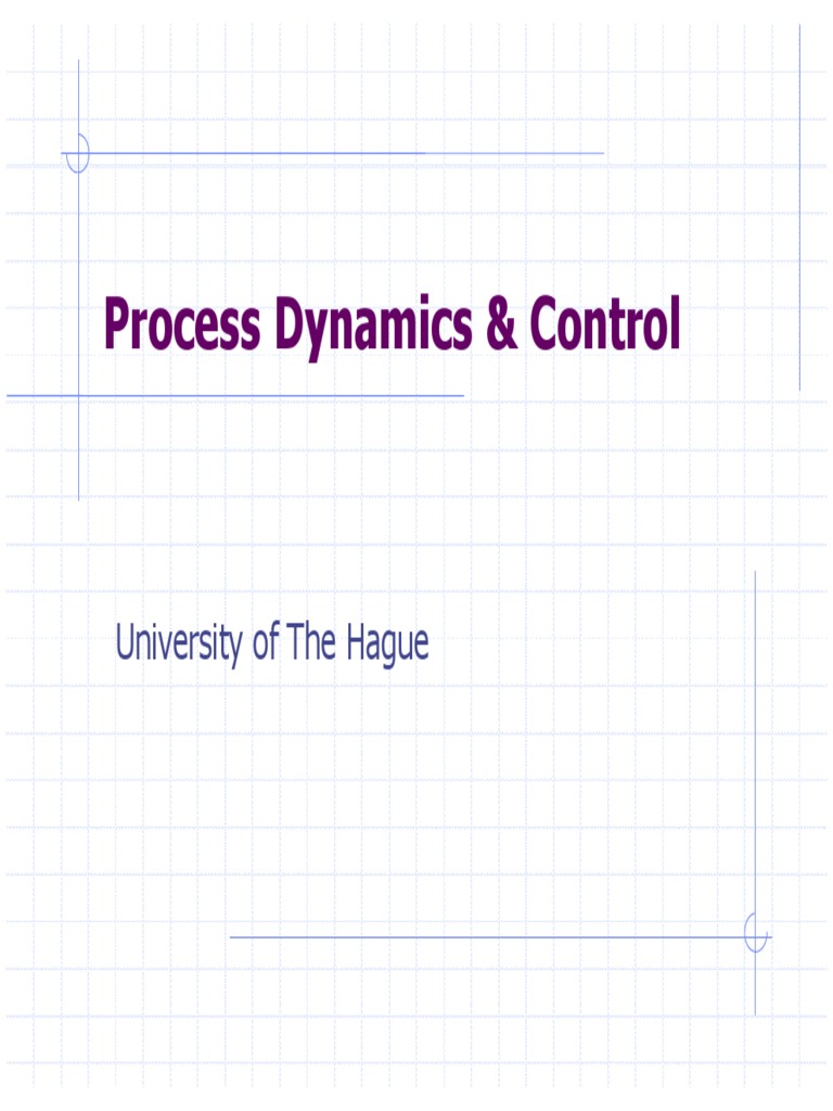 Proces Dynamics & Controls PDF | PDF | Control Theory | Nonlinear System