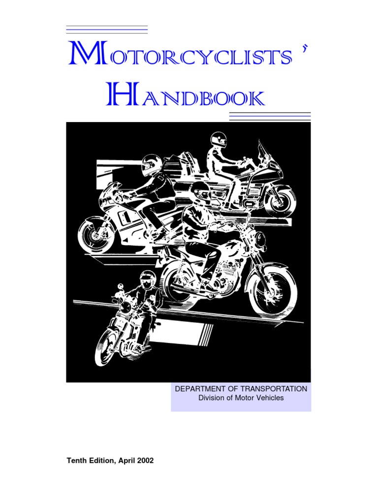 Motorcycle Handbook | PDF | Traffic | Lane