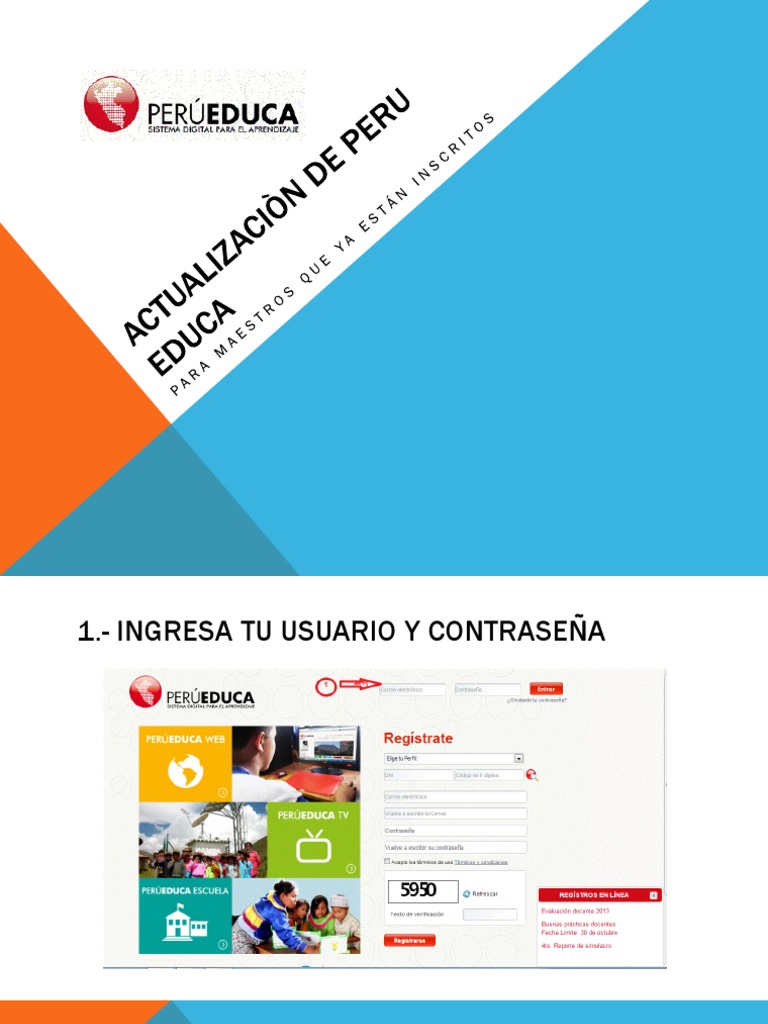 Actualizacion Datos Perueduca | PDF