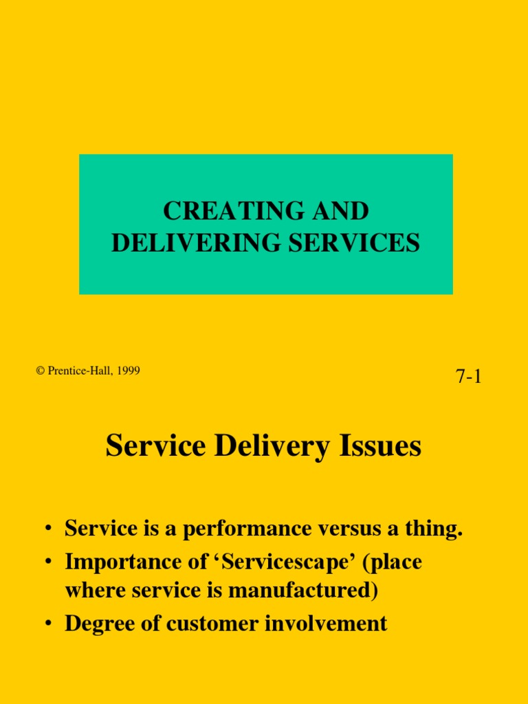 Service Delivery Channels | Download Free PDF | Business | Marketing