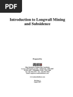 03 Longwall Mining | PDF | Coal Mining