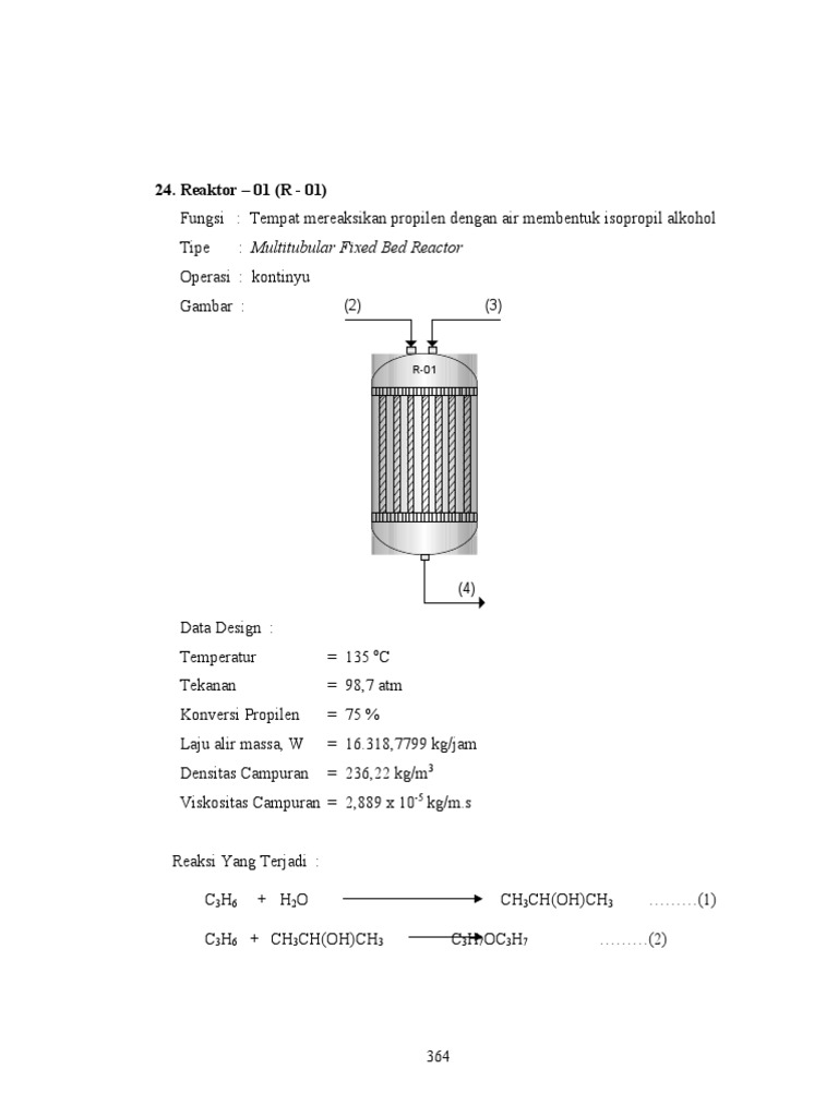 Design and Kinetic Modeling of a Multitubular Fixed Bed Reactor for the ...