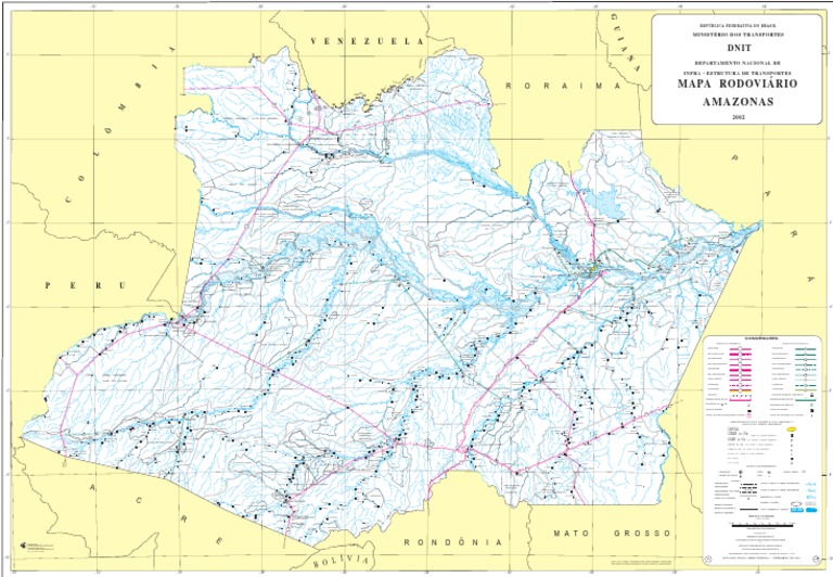 Mapa Do Amazonas | PDF