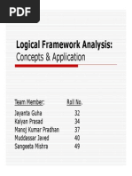 Logical Framework (Log Frame) Template | PDF
