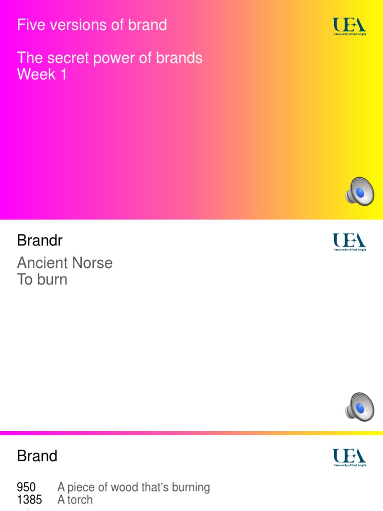 The History of Brand PDF | PDF | Visual Cortex | Brand