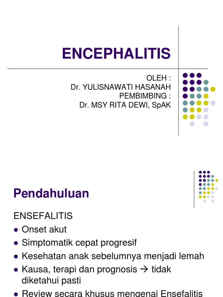Ensefalitis | PDF | Sains & Matematika