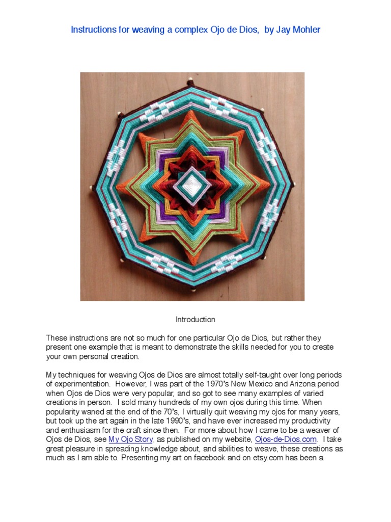 yarn mandala | Yarn | Weaving