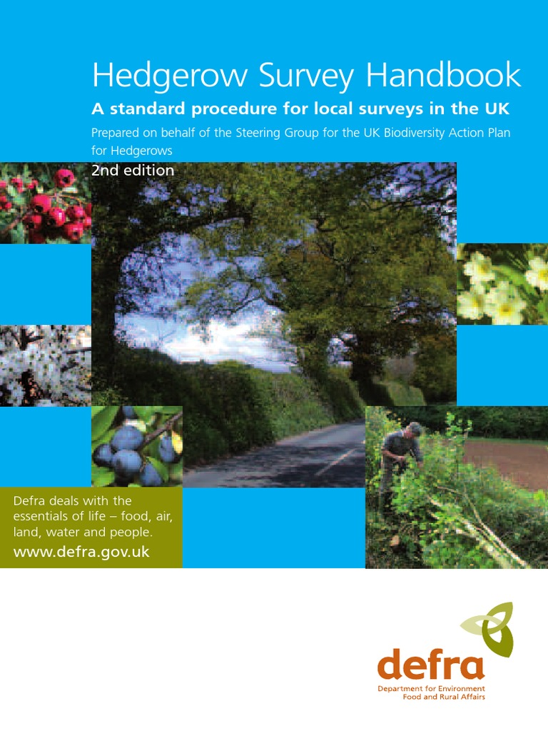 Hedgerow-Survey-Handbook 2nd Ed (DEFRA) | PDF | Hedge | Ordnance Survey