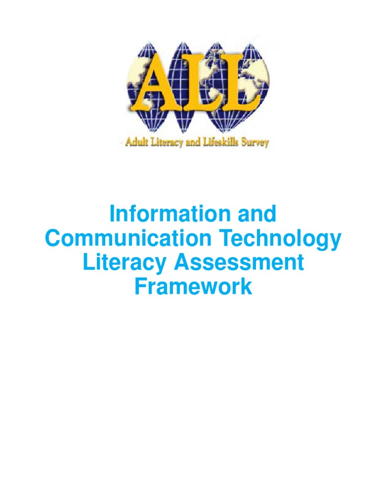 Information and Communication Technology Literacy Assessment Framework ...