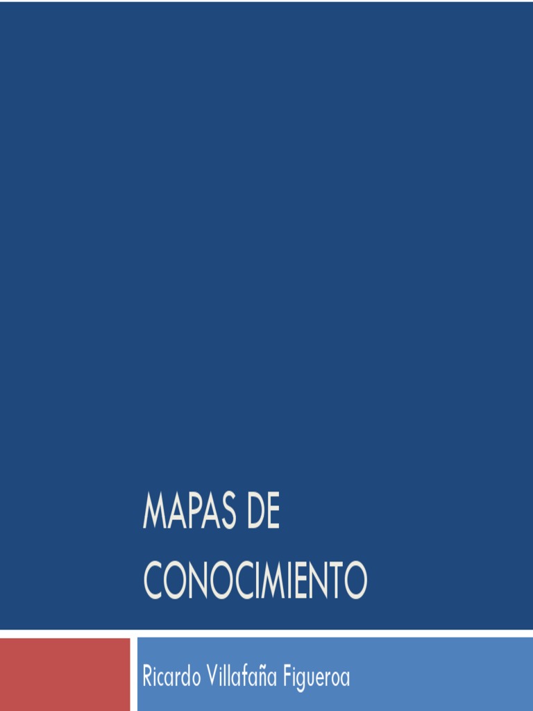 Mapas de Conocimiento | PDF