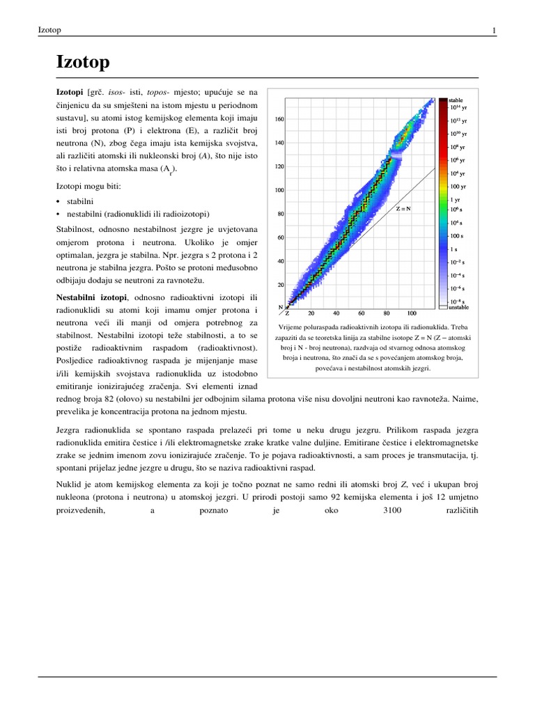 Izotop PDF | PDF