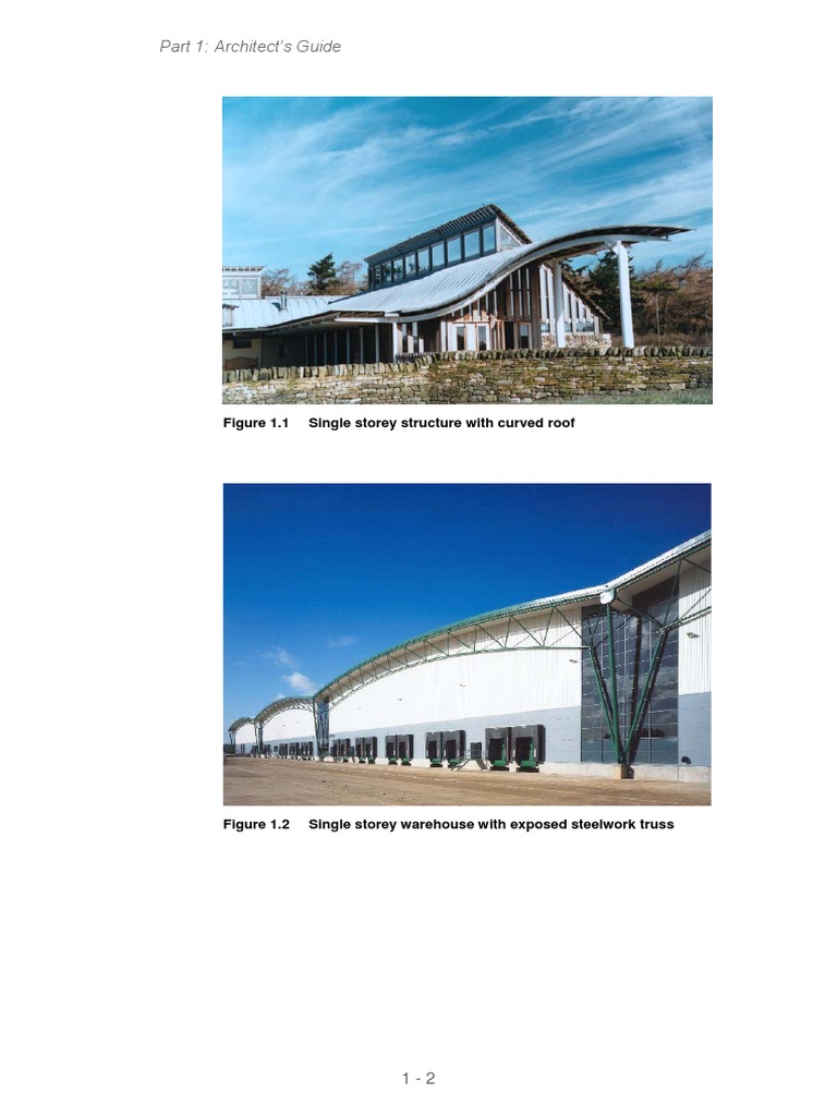 Part 1: Architect's Guide: Single Storey Structure With Curved Roof ...