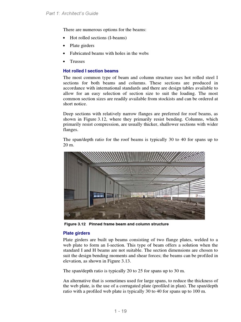 Architect's Guide to Beam Types | PDF | Home & Garden | Technology ...