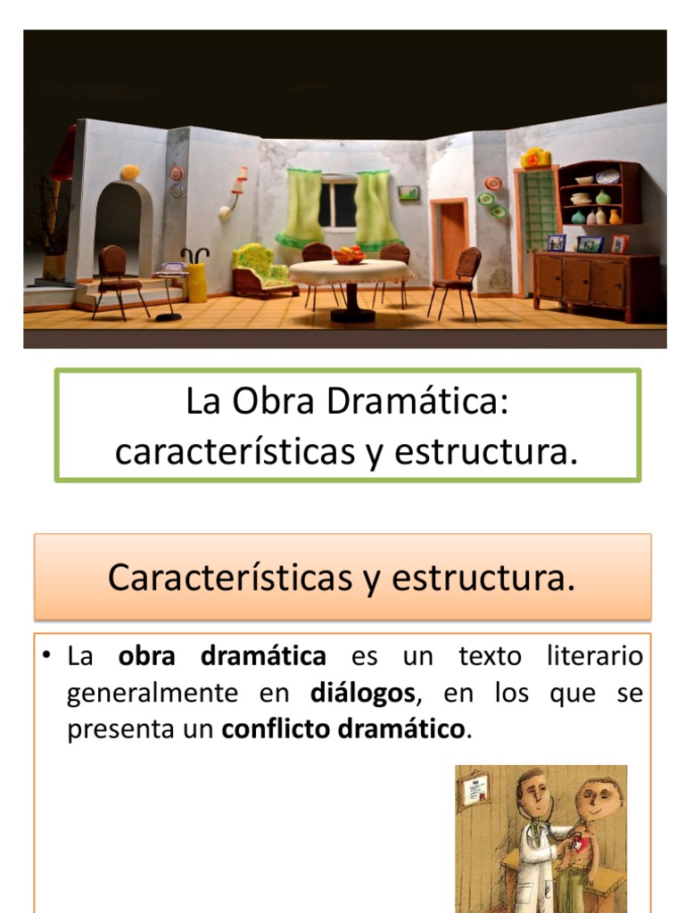 Características y Estructura de la Obra Dramática | PDF | Teatro | Science
