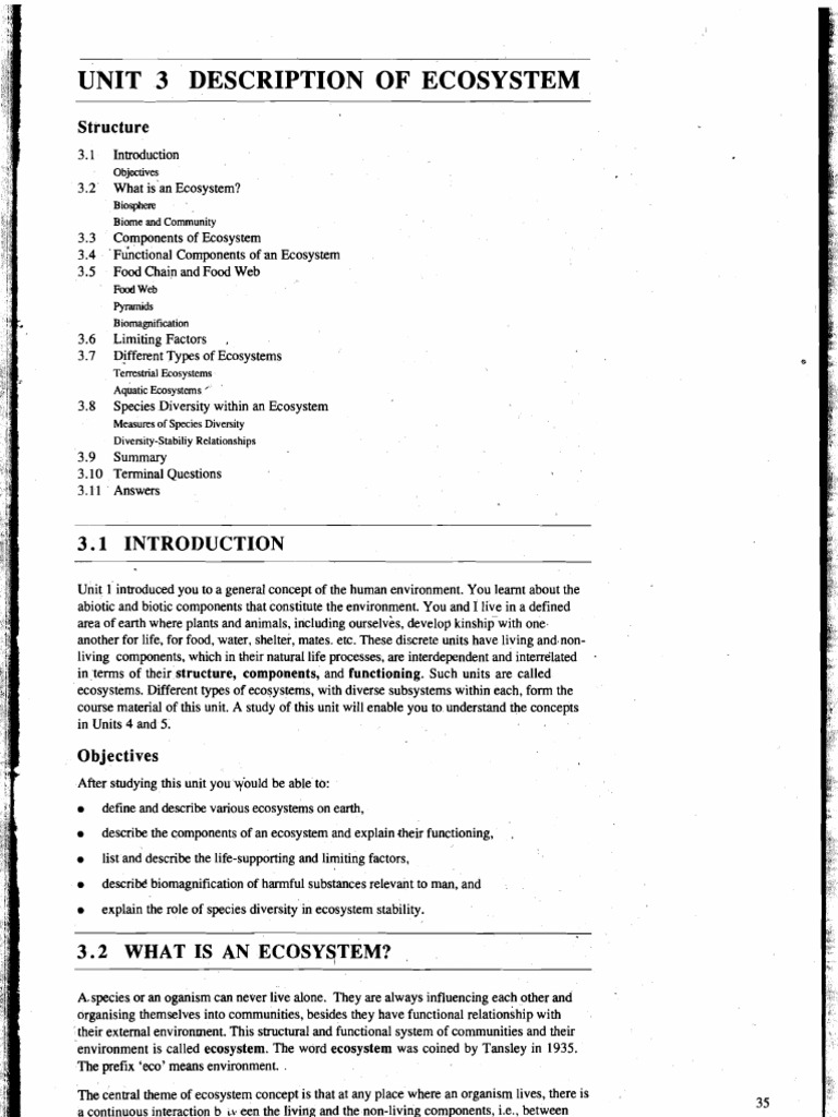 ECOSYSTEM | PDF | Food Web | Ecosystem
