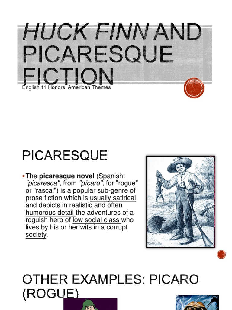 Picaresque-Huck Finn | PDF | Huckleberry Finn | Adventures Of ...