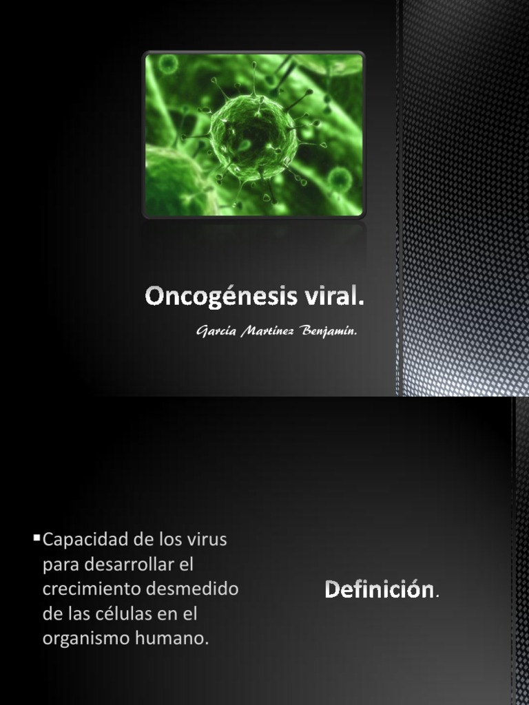 Oncogénesis Viral | PDF | Virus | Carcinogénesis