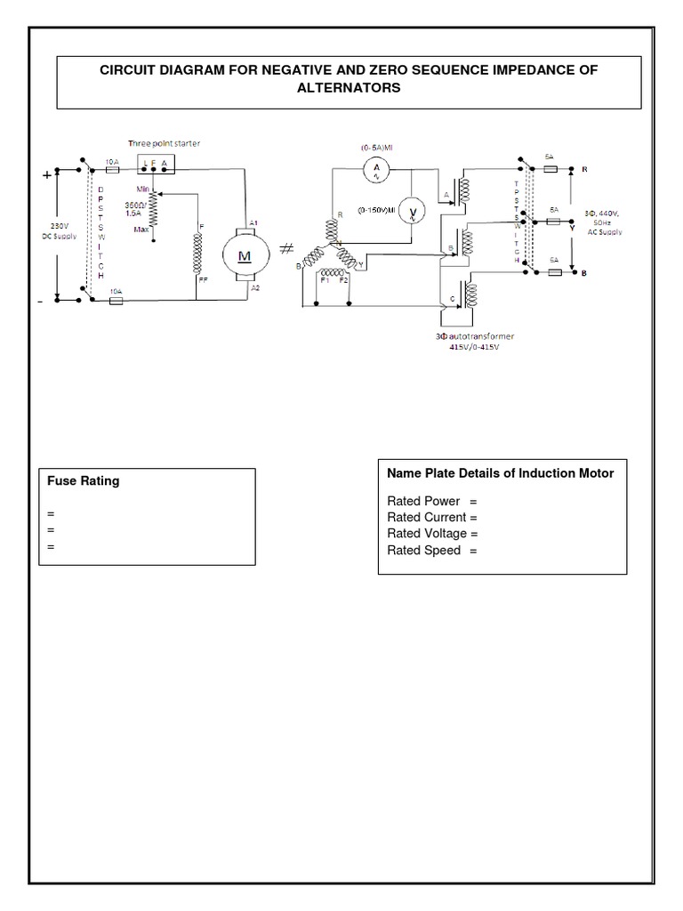 Negative and Zero Sequence Impedance | PDF | Voltage | Electrical Impedance