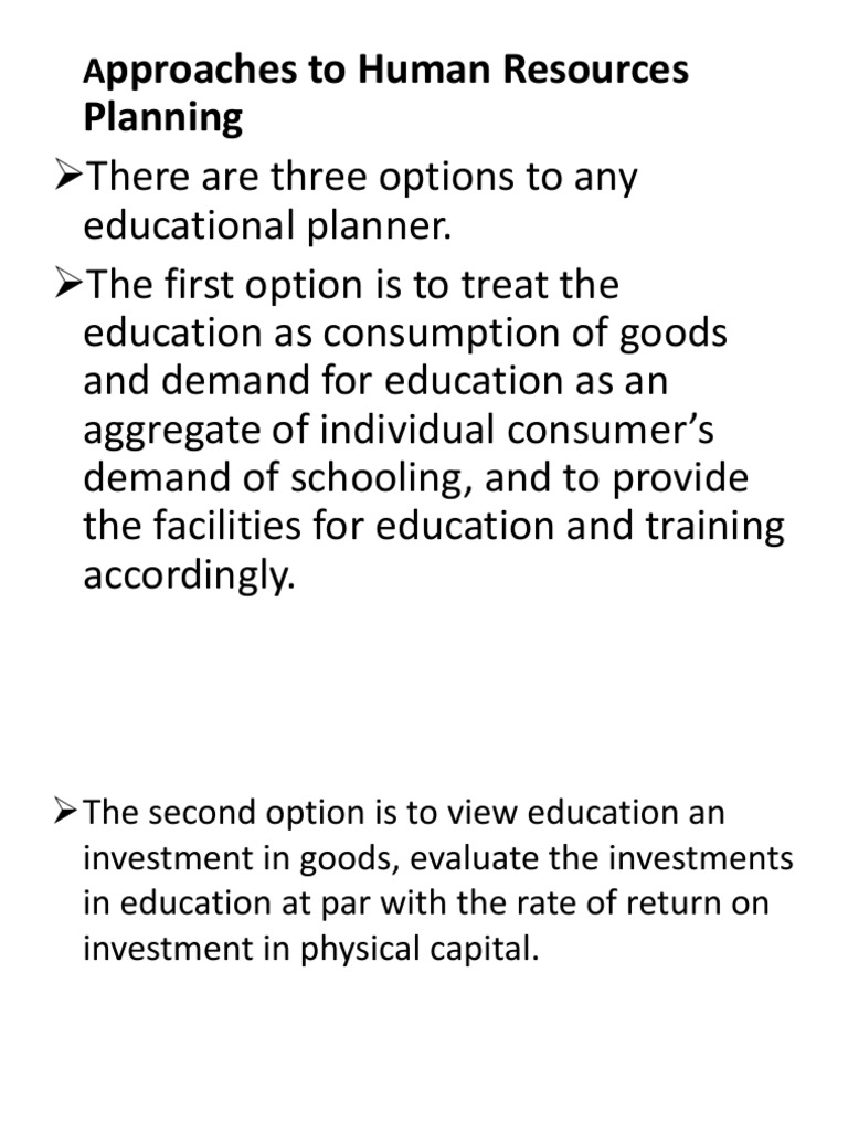 9-Approaches in HR Planning | PDF | Economic Growth | Demand