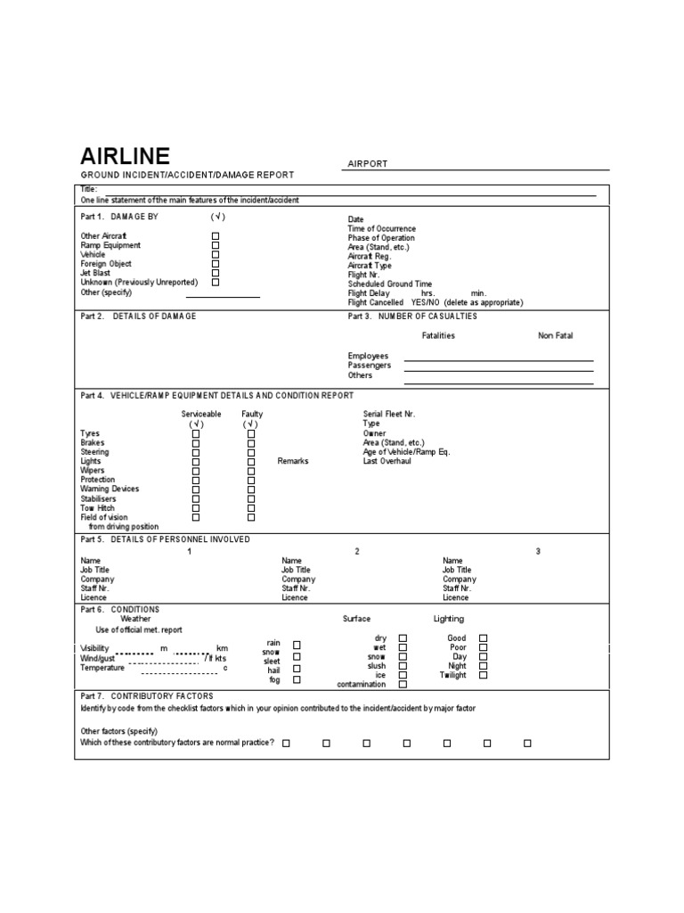 AHM650_Ground_Incident_Damage_Report_sheet_01-02.pdf | Aviation | Vehicles