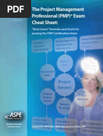 Cheat-Sheet-PMP as PMBOK 6.pdf | Project Management | Procurement