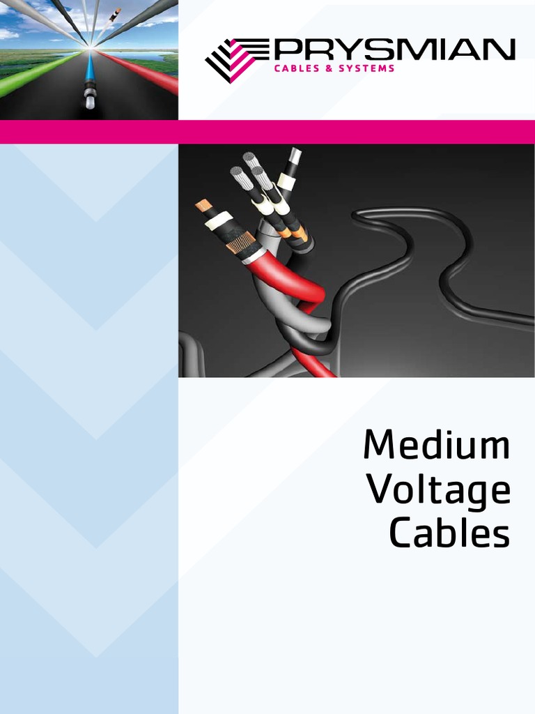 Prysmian Medium Voltage Cable Overview | PDF | Cable | Electric Current