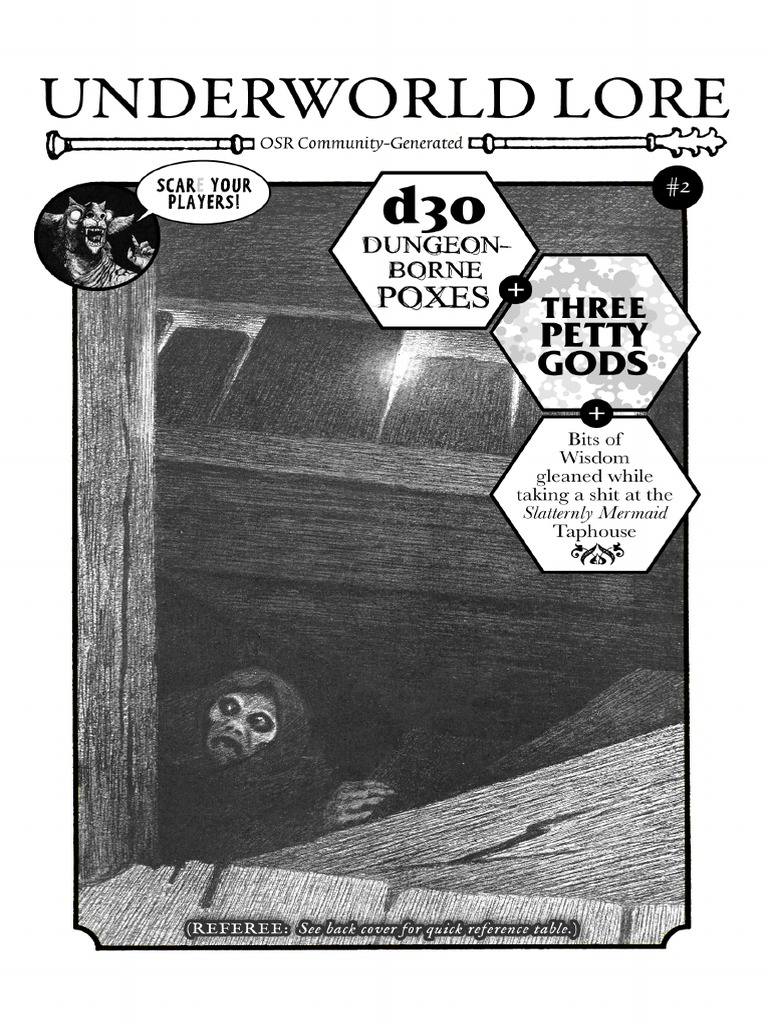Underworld Lore Issue 02 PDF | PDF | Dwarf (Dungeons & Dragons) | Infection