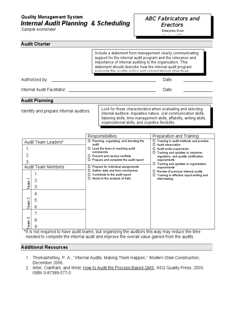Internal-Audit-Planning-and-Scheduling-Sample-Format (1).doc | Internal ...