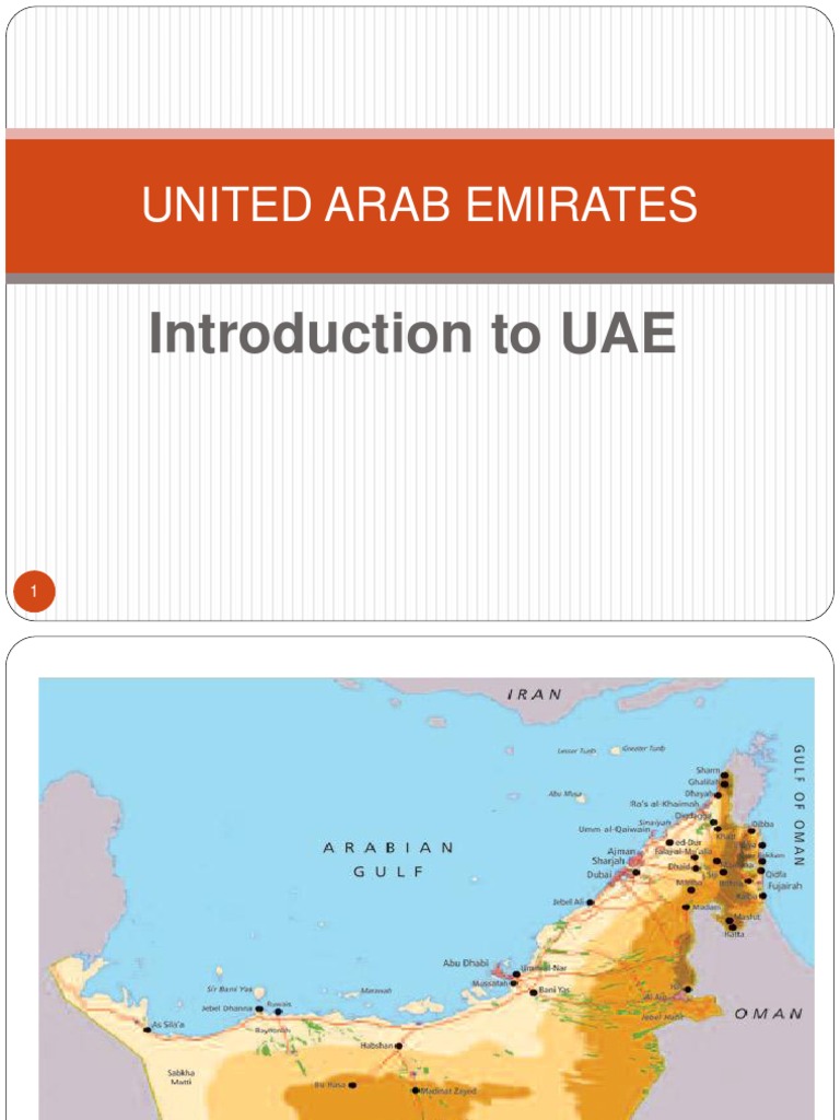 Introduction to UAE.ppt | United Arab Emirates | Arabian Peninsula