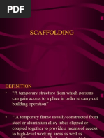 Method Statement Scaffolding Draft | Scaffolding | Mechanical Engineering