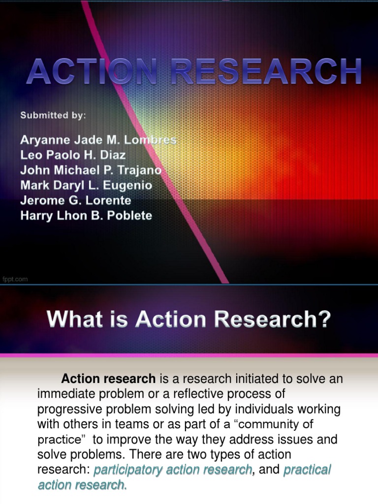Action Research | PDF | Action Research | Psychological Concepts