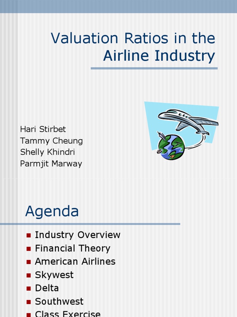Airline Industry Financial Ratios Analysis | PDF | Airlines | Price ...