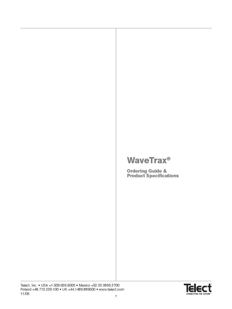 Telect Cable Management | PDF | Manufactured Goods