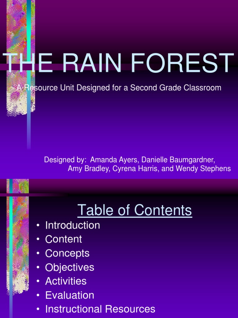 Basics of Rainforests | PDF | Rainforest | Forests