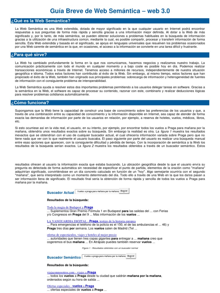 Guia Breve de Web Semantica | PDF | Web semántica | Red mundial