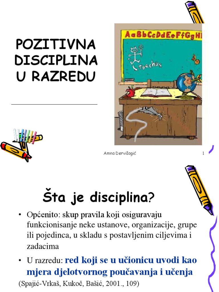 Pozitivna Disciplina U Razredu | PDF