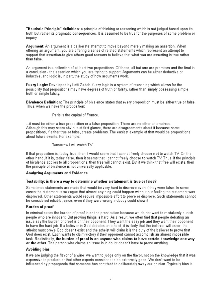 Understanding Arguments and Fallacies | PDF | Hypothesis | Argument