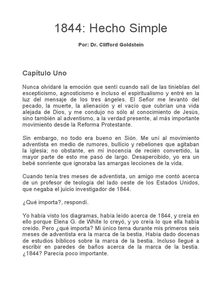 1844, Hecho Simple | PDF