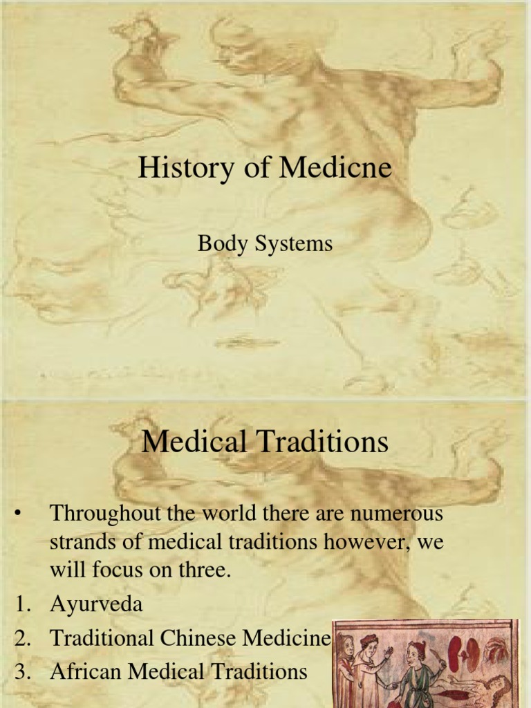 Evolution of Global Medical Traditions | PDF | Traditional Chinese ...