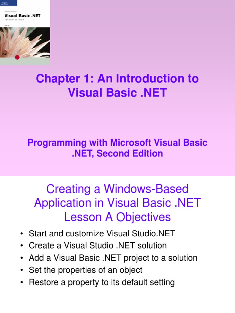 01 | PDF | Microsoft Visual Studio | Basic