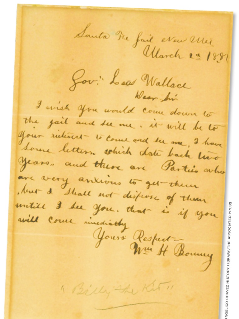 Billy The Kid Letter | PDF | Billy The Kid