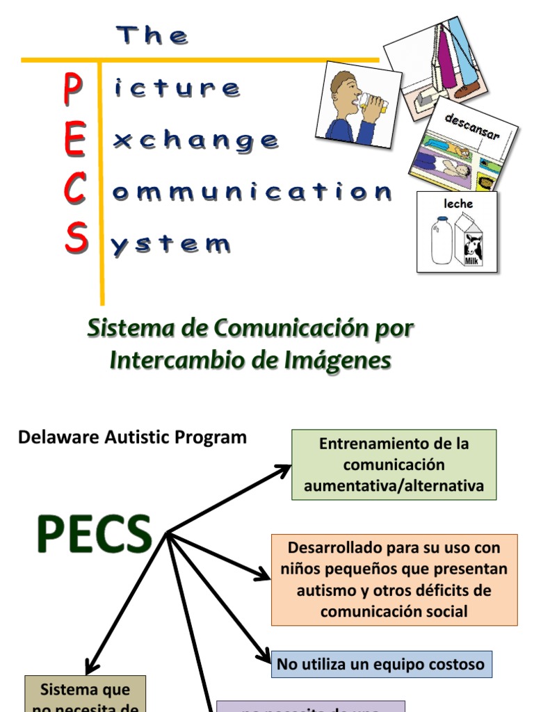 Comunicación PECS para Niños con Autismo | PDF | Salud y bienestar