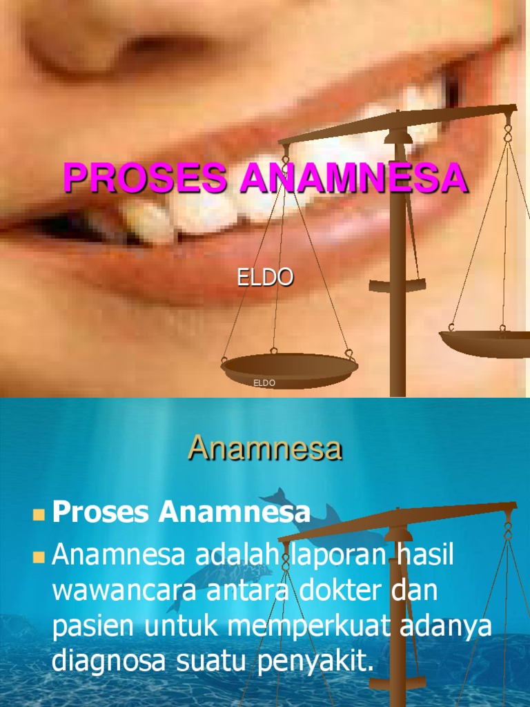 Proses Anamnesa | PDF