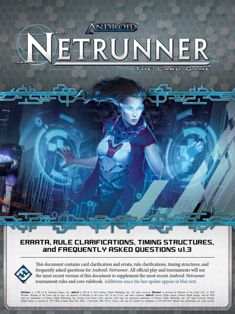 Errata, Rule Clarifications, Timing Structures, and Frequently Asked ...