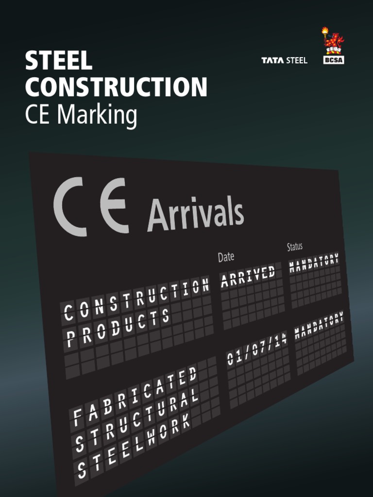 Steel Construction: CE Marking | PDF | Structural Steel | Industries